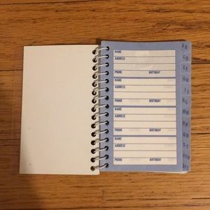 Sanrio | Other | Nwt Blue Sanrio Pekkle Address Book | Poshmark